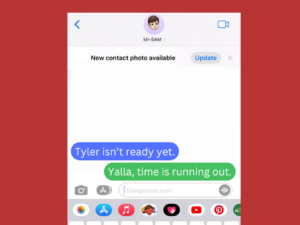What Does Yalla Mean in Texting (With Examples)